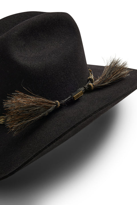 Akubra - Rough Rider Hat - Black – Blowes Clothing