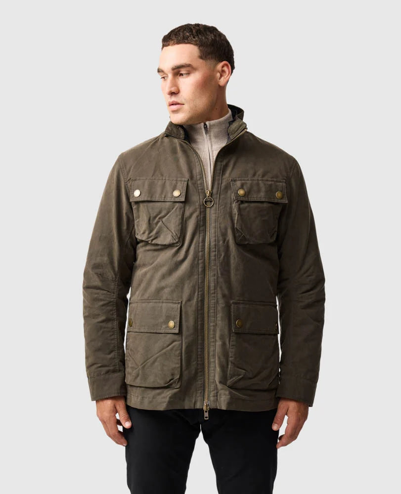 Aberdeen Jacket Deep Olive - Versatile Field Jacket – Blowes Clothing