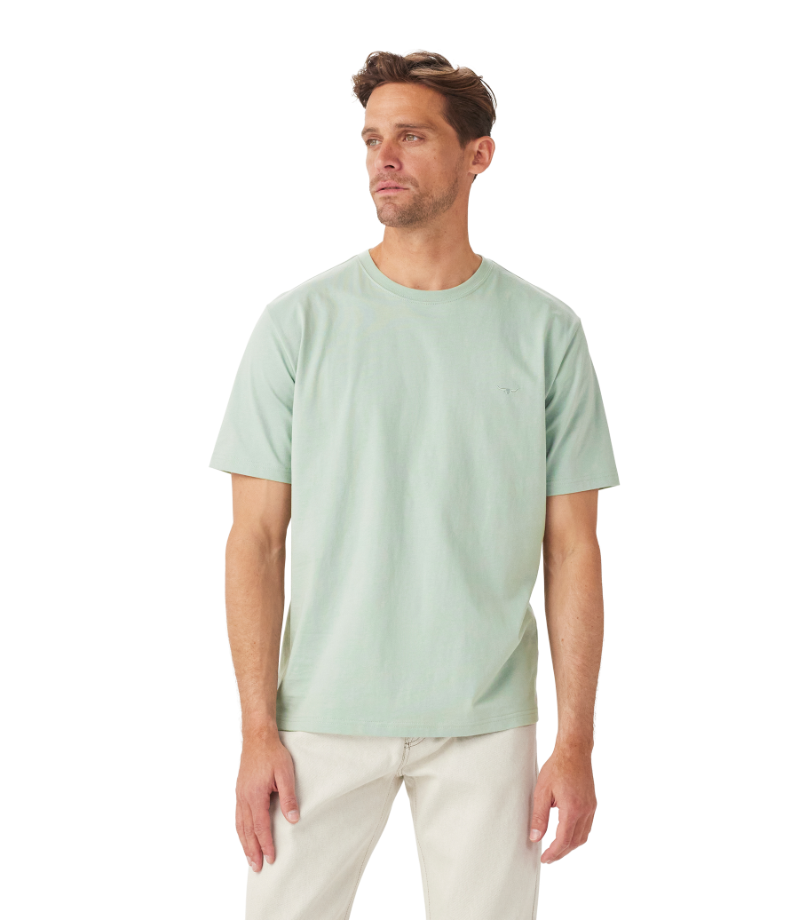 R.M.Williams - Parson T-Shirt - Mint – Blowes Clothing