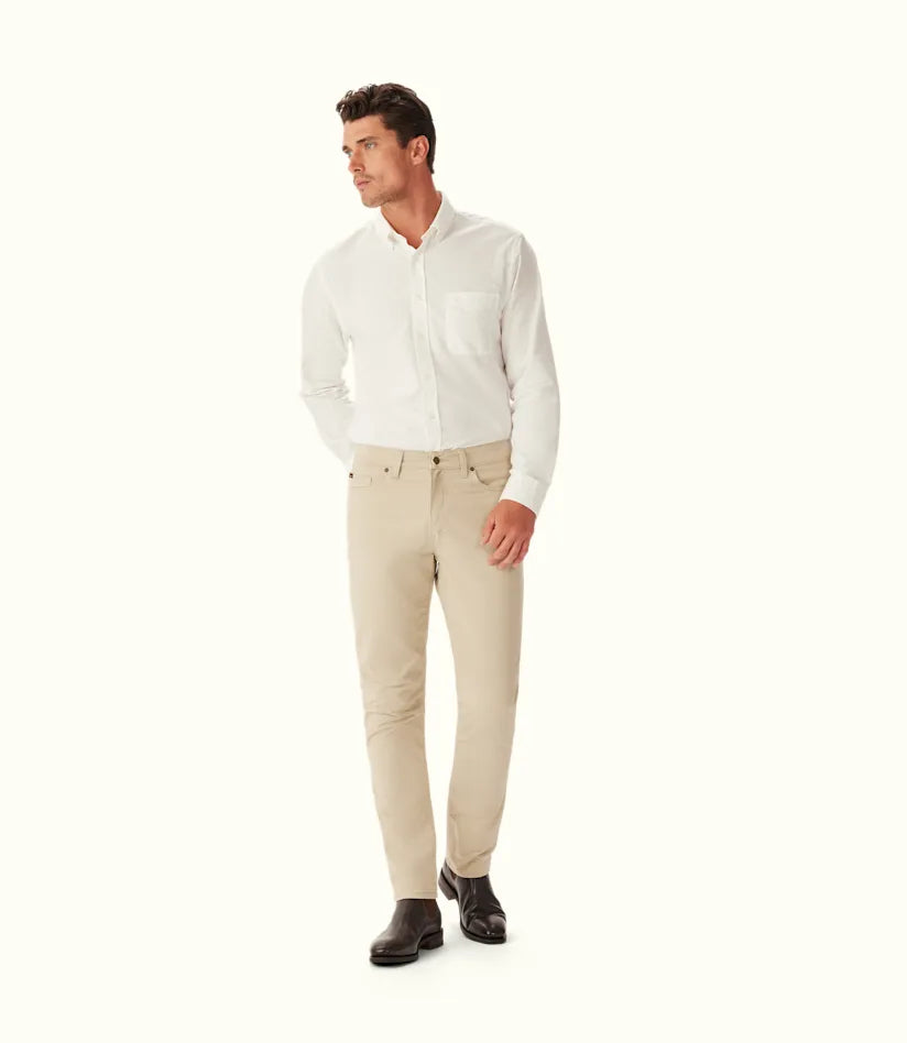 R.M.Williams - Loxton 5 Pocket Jean - Bone – Blowes Clothing