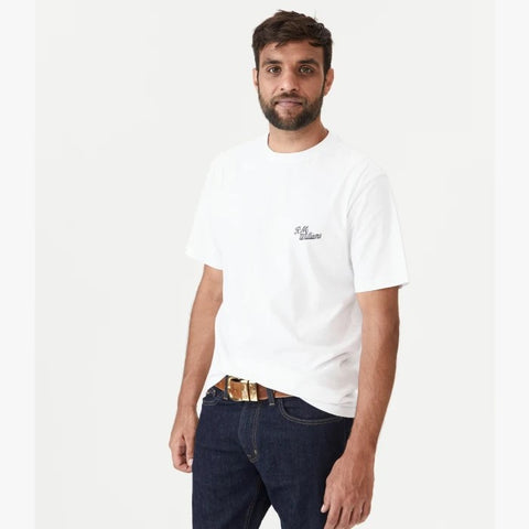 Byron T-Shirt - White | R.M.Williams – Blowes Clothing